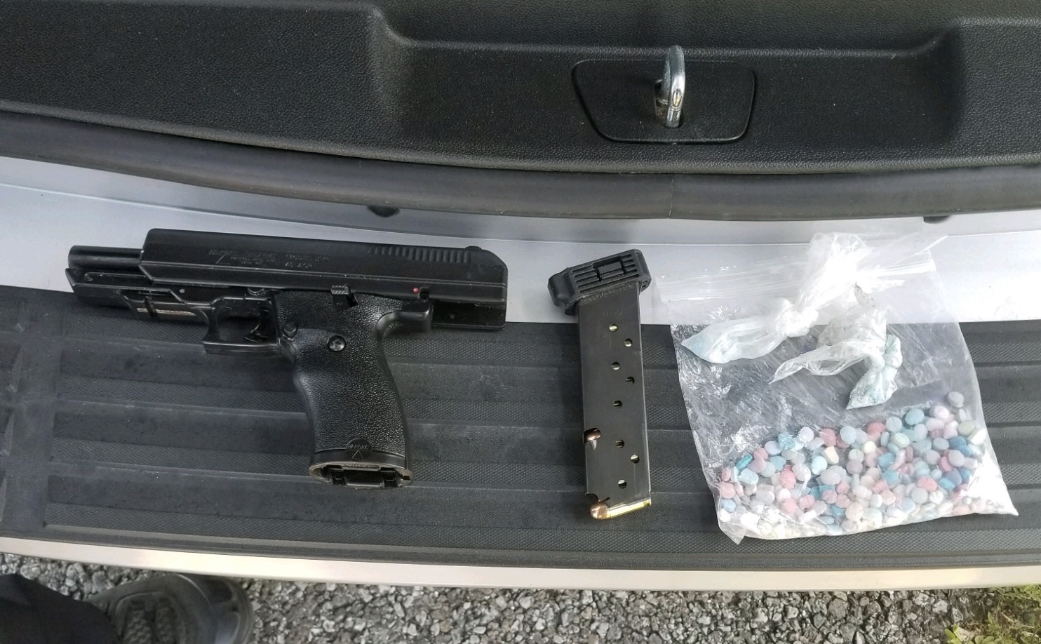 Press Releases - Narcotics and Stolen Firearm Seized-Felon Arrested ...